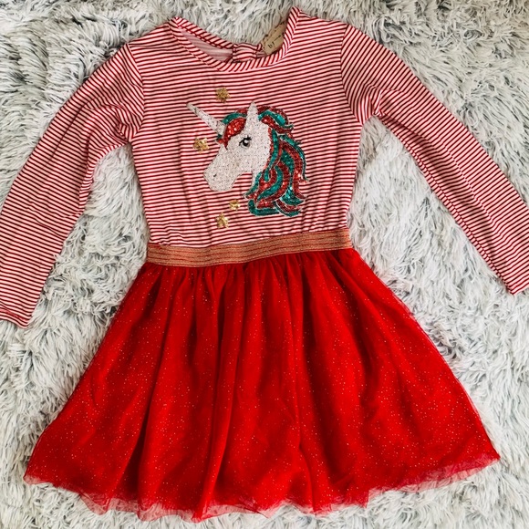 btween | Dresses | Unicorn Dress Girls Size 5 | Poshmark